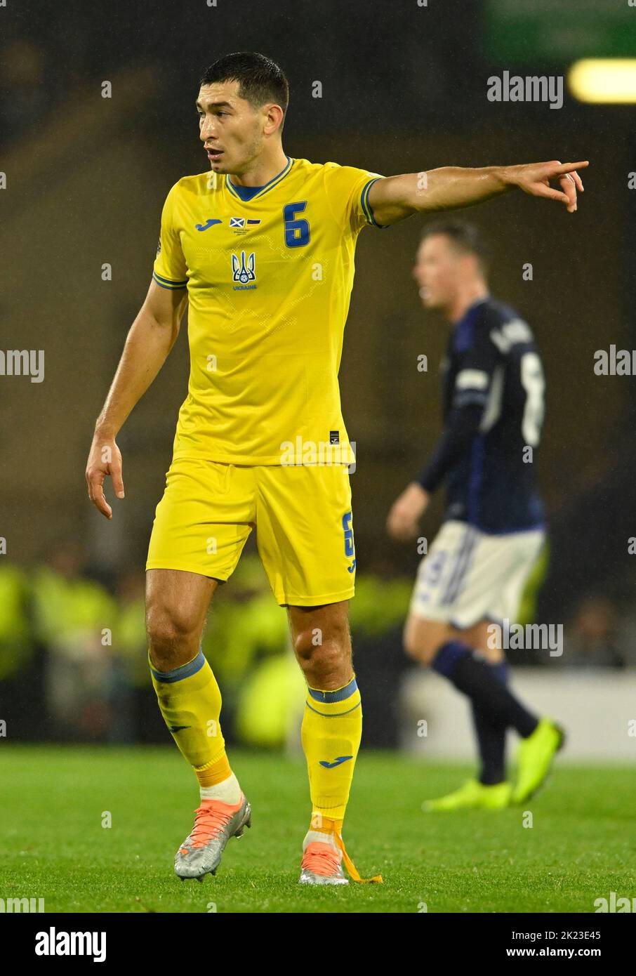 Glasgow, Scotland, 21st September 2022. Taras Stepanenko of Ukraine ...