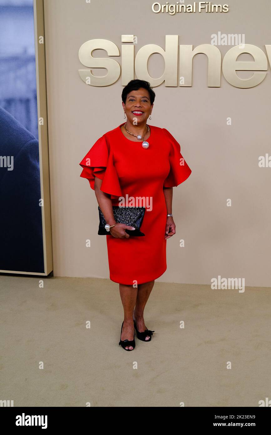 Los Angeles, CA, September 21, 2022. Elsie Cook-Holmes arrives at the ...