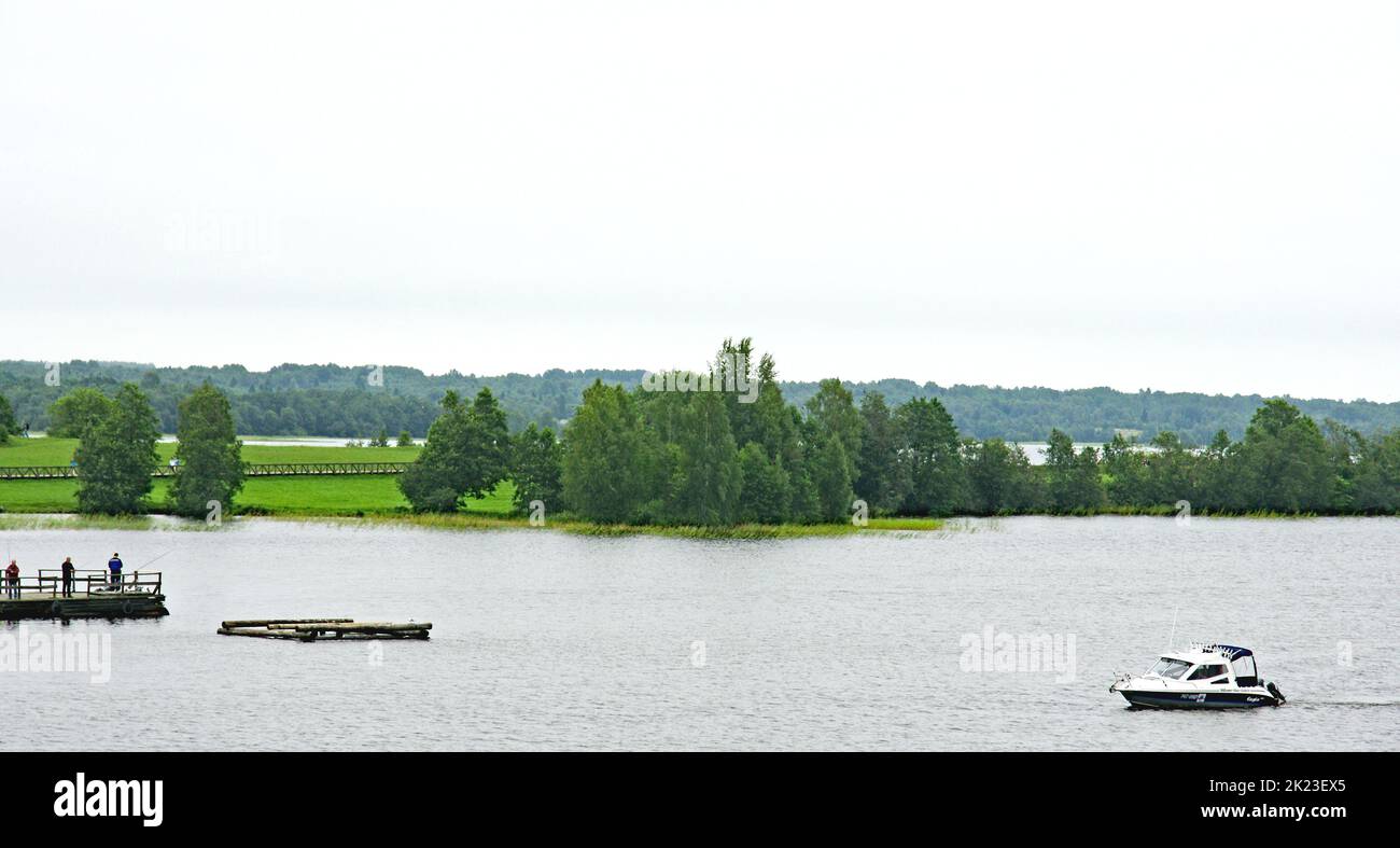 Navigable river transport in Saint Petersburg in the Russian Federation ...