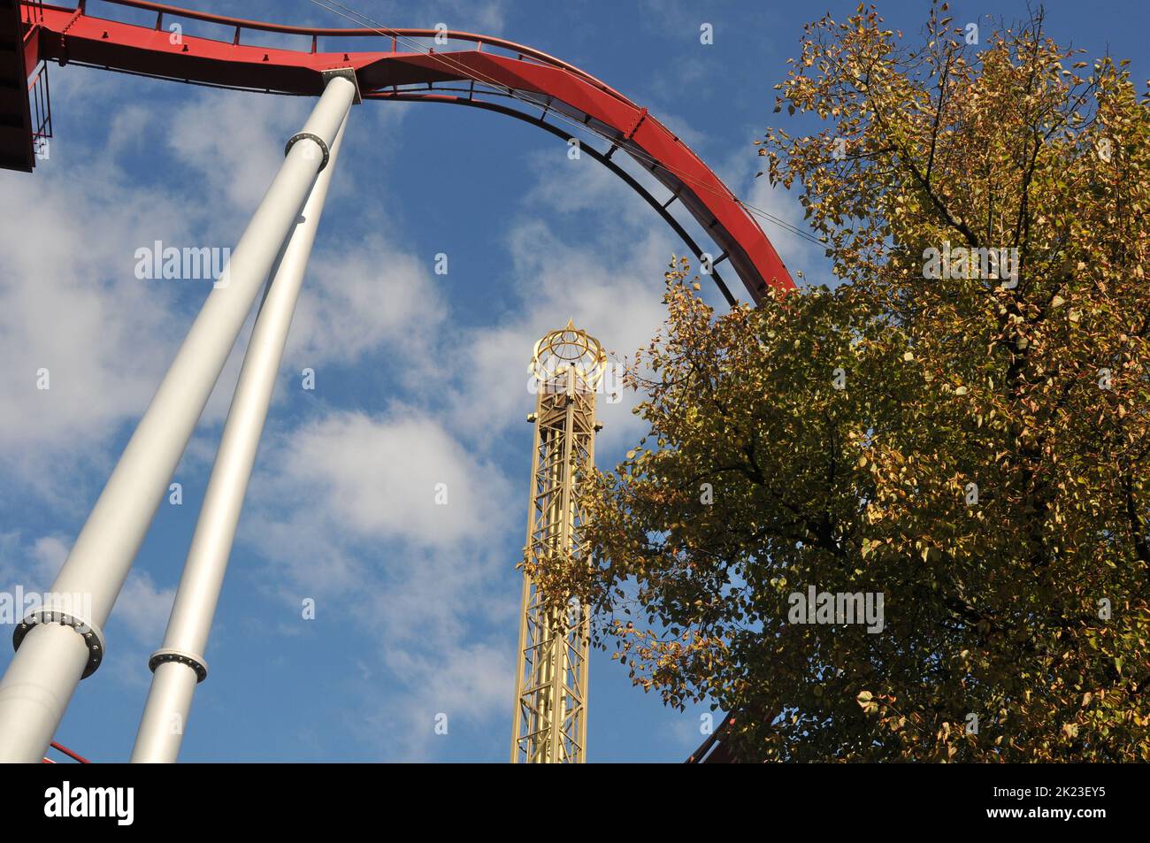 Copenhagen /Denmark/22 September 2022/Tivoli garden denmarks most ...