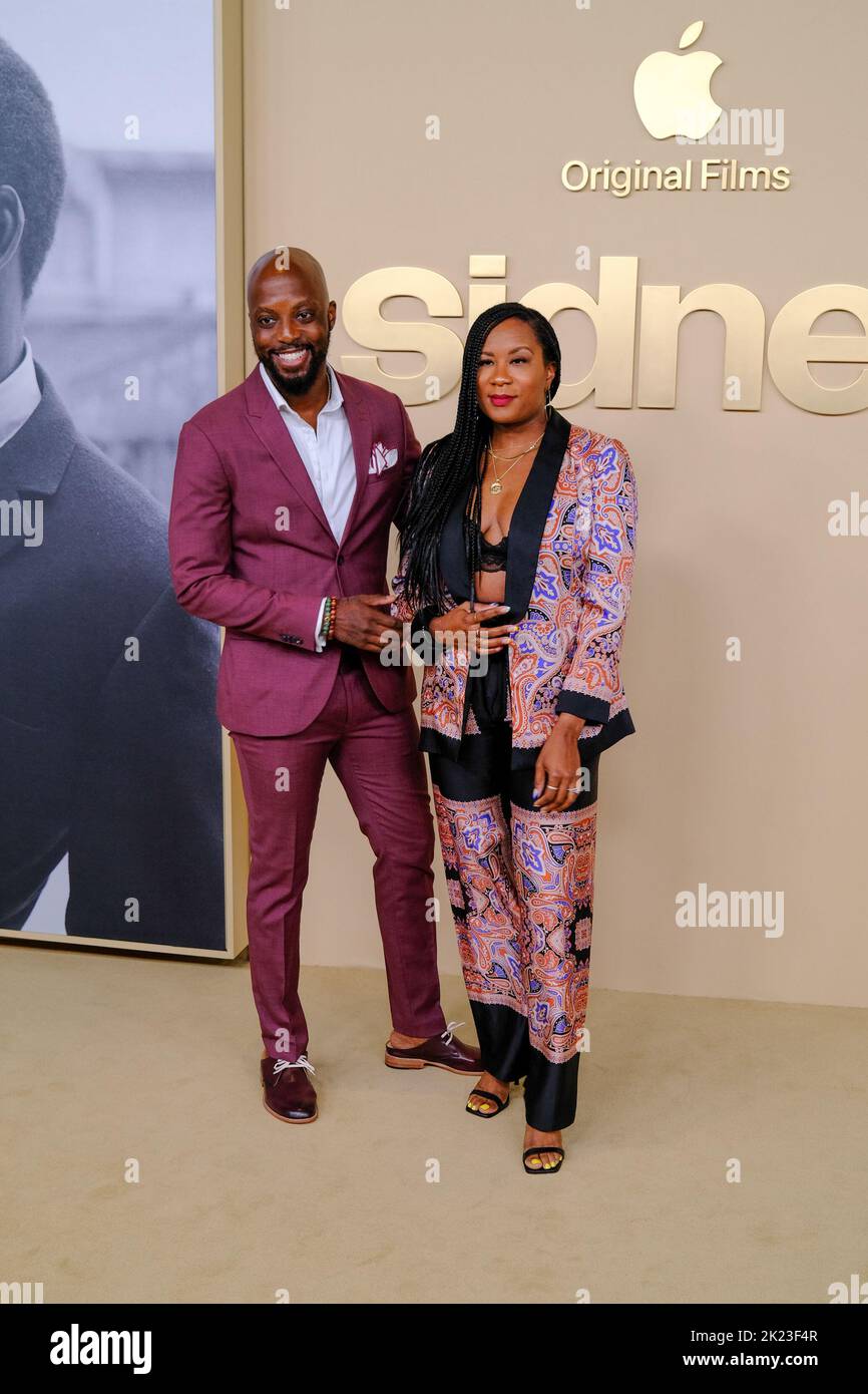 Los Angeles, CA, September 21, 2022. George A. Peters II and Jovian ...