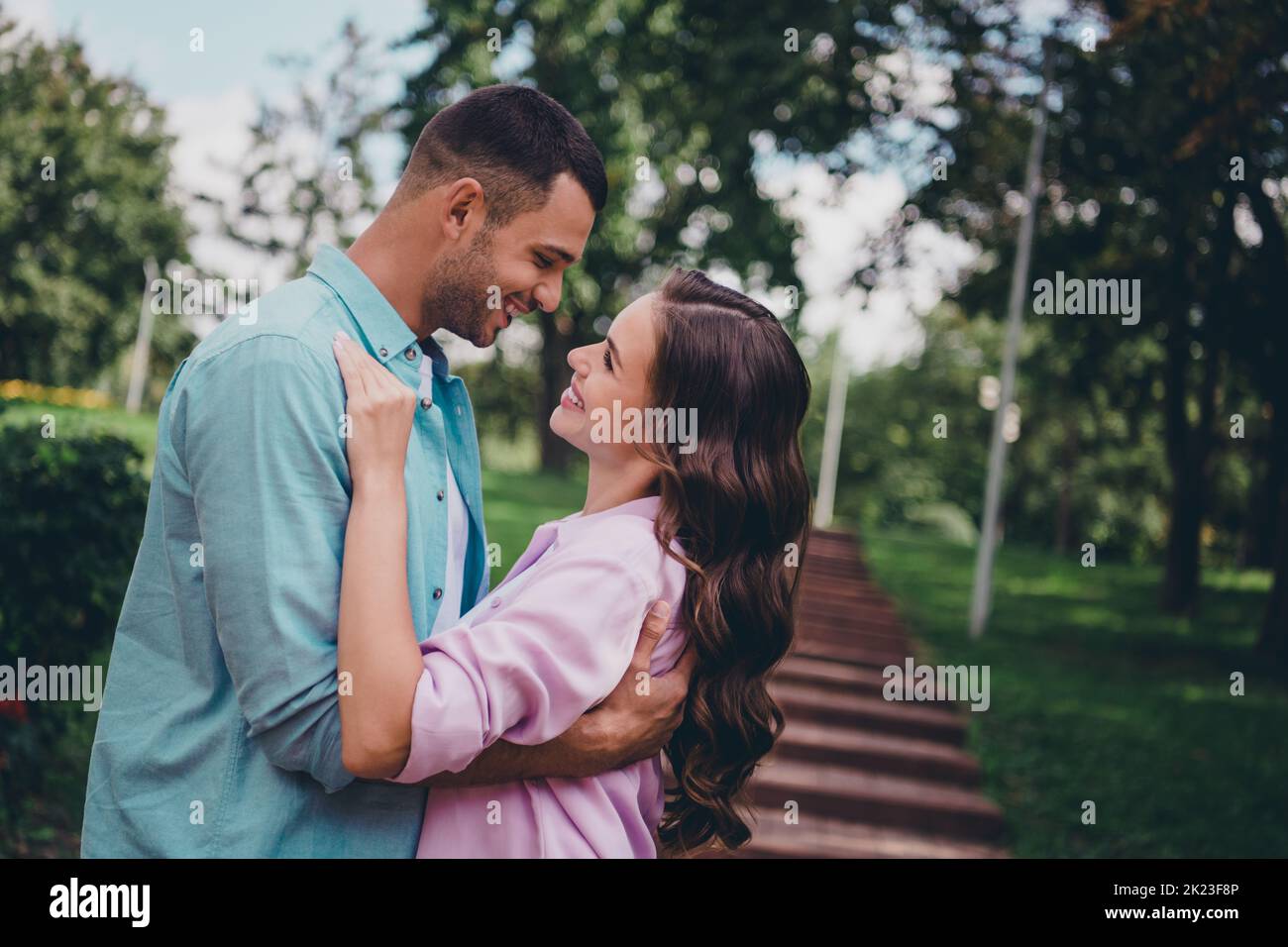 Portrait of pretty nice girl hand fingers demonstrate v-sign isolated ...