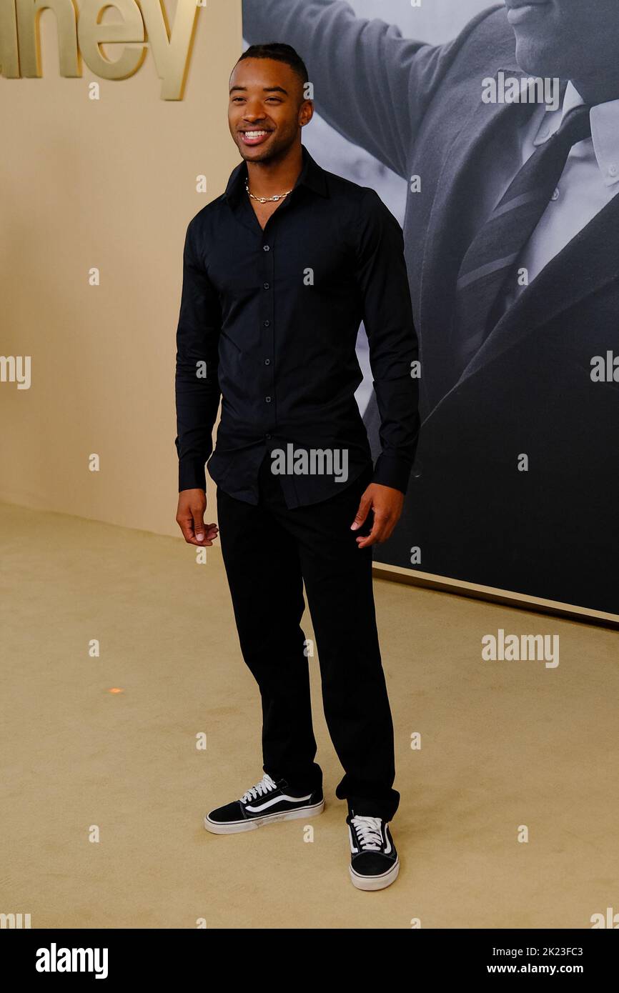 Los Angeles Ca September 21 2022 Algee Smith Arrives At The