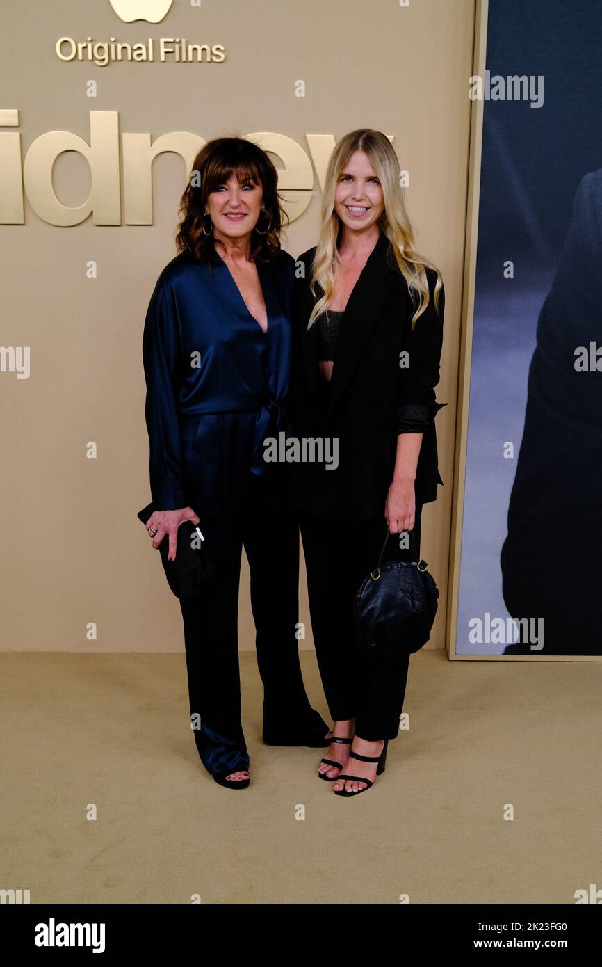 Los Angeles, CA, September 21, 2022. Terry Wood and Catherine Cyr ...