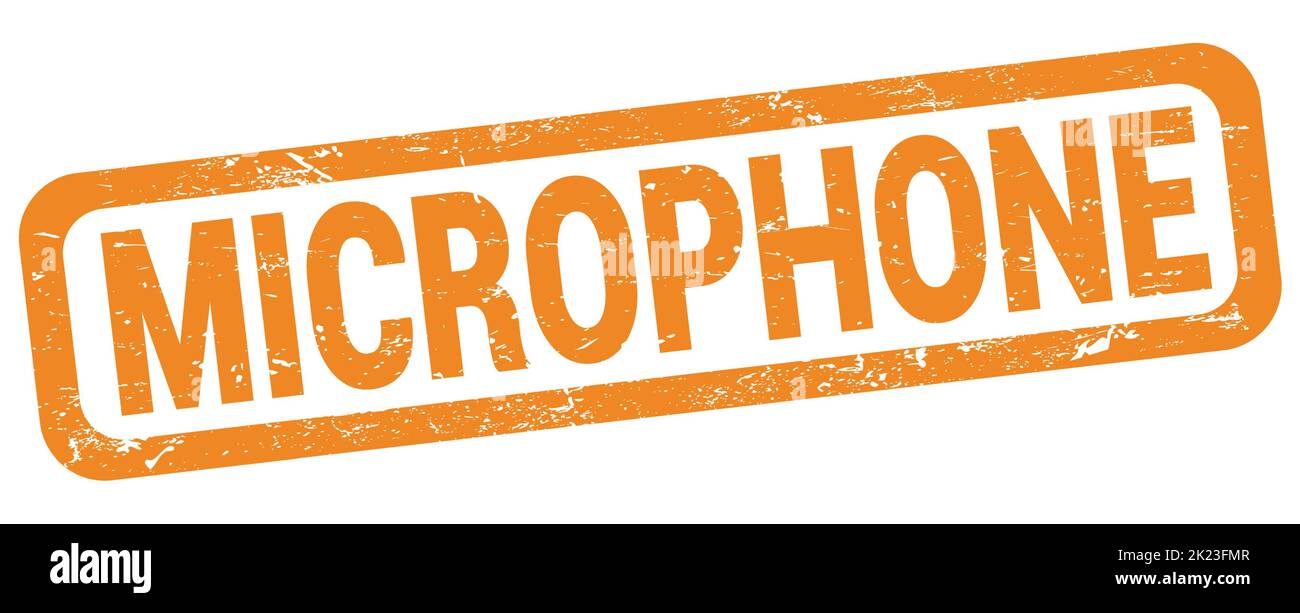 Microphone text written on hi-res stock photography and images - Alamy