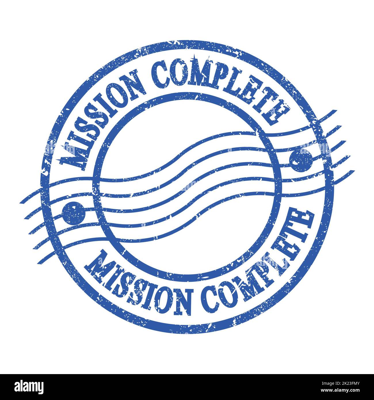Mission complete stamp hi-res stock photography and images - Alamy