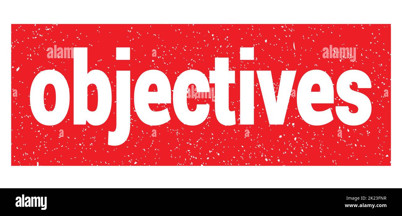 Objectives stamp hi-res stock photography and images - Alamy