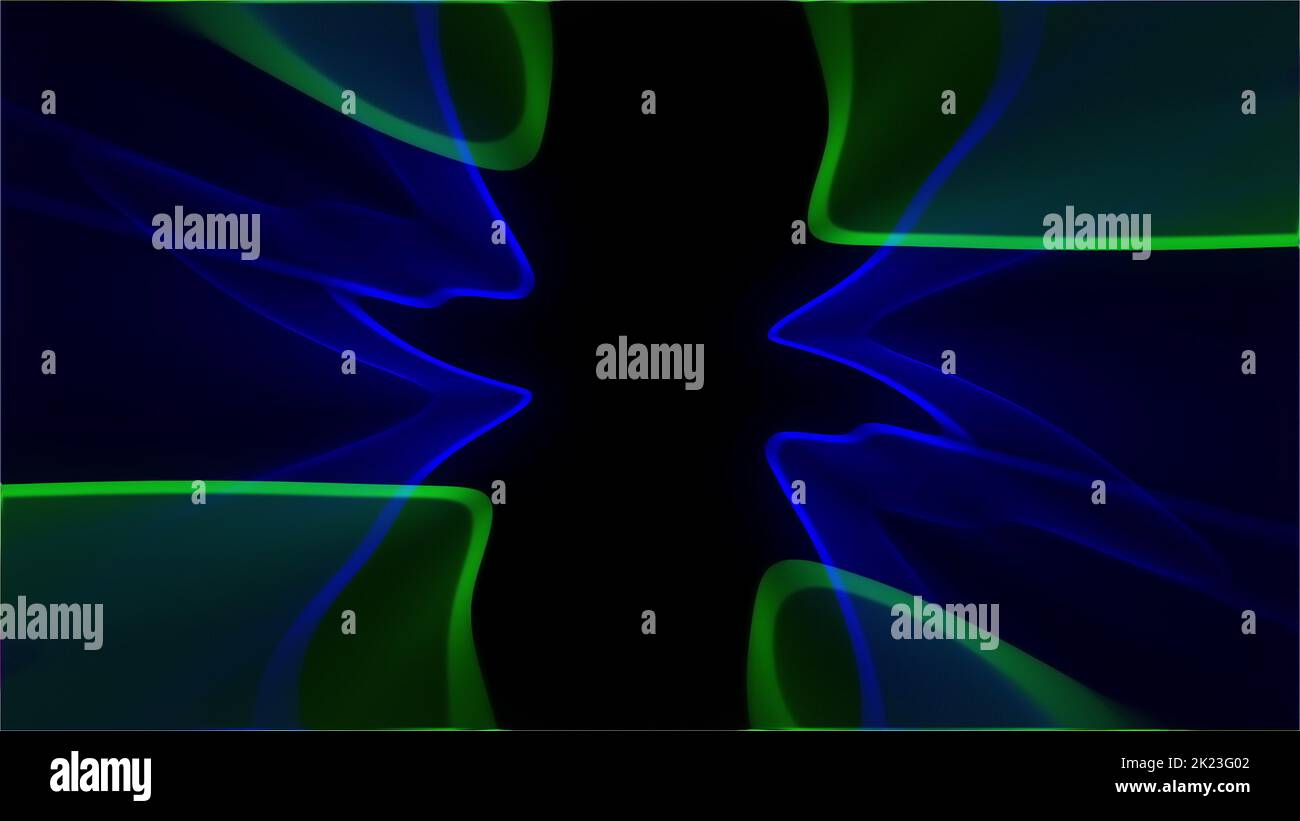 Abstract glow lines. Computer generated 3d render Stock Photo - Alamy