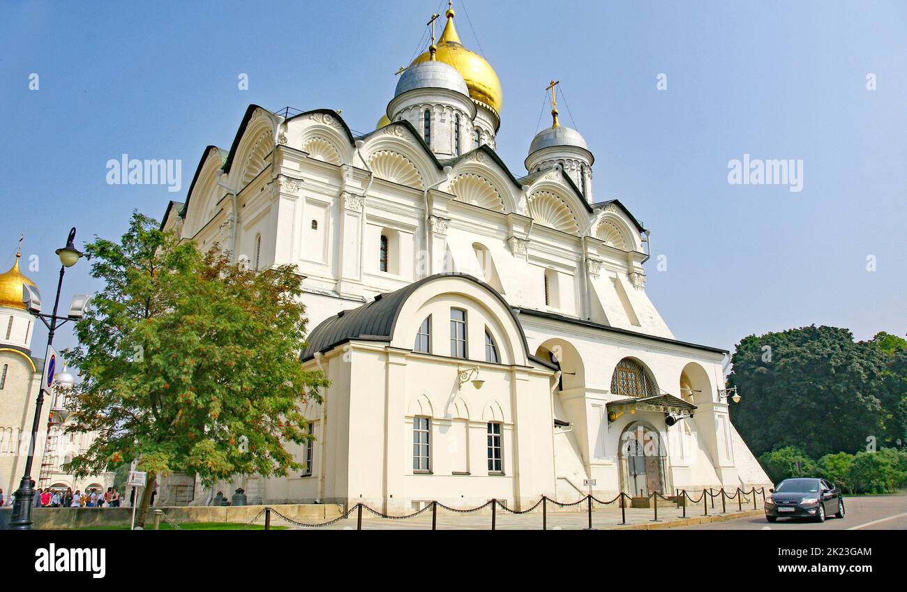 Orthodox Church inside the Kremlin compound, Russian Federation, Russia ...
