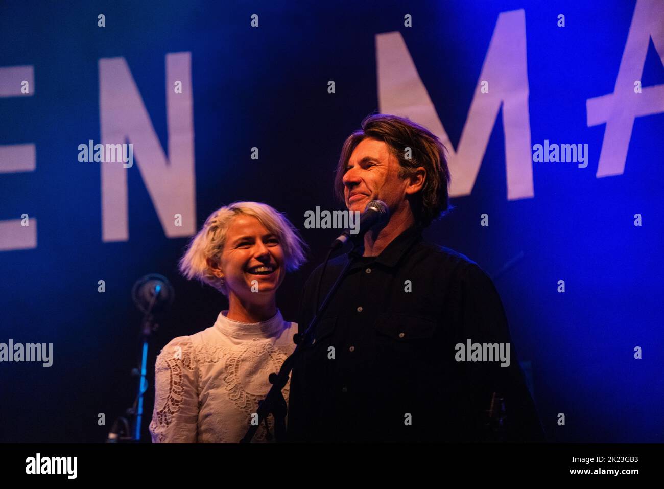 Jessie Buckley and Bernard Butler play the Walled Garden Stage at Green ...