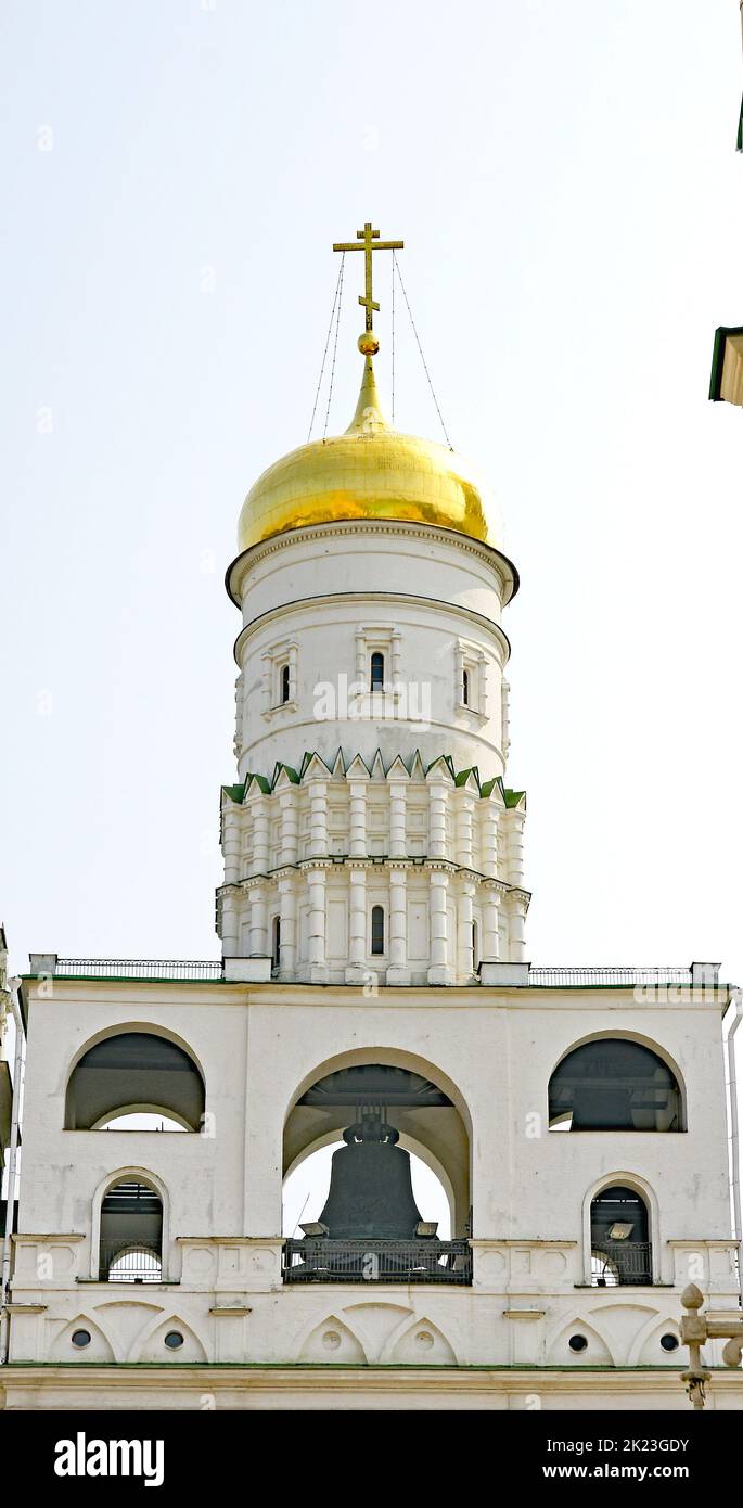 Orthodox Church inside the Kremlin compound, Russian Federation, Russia ...