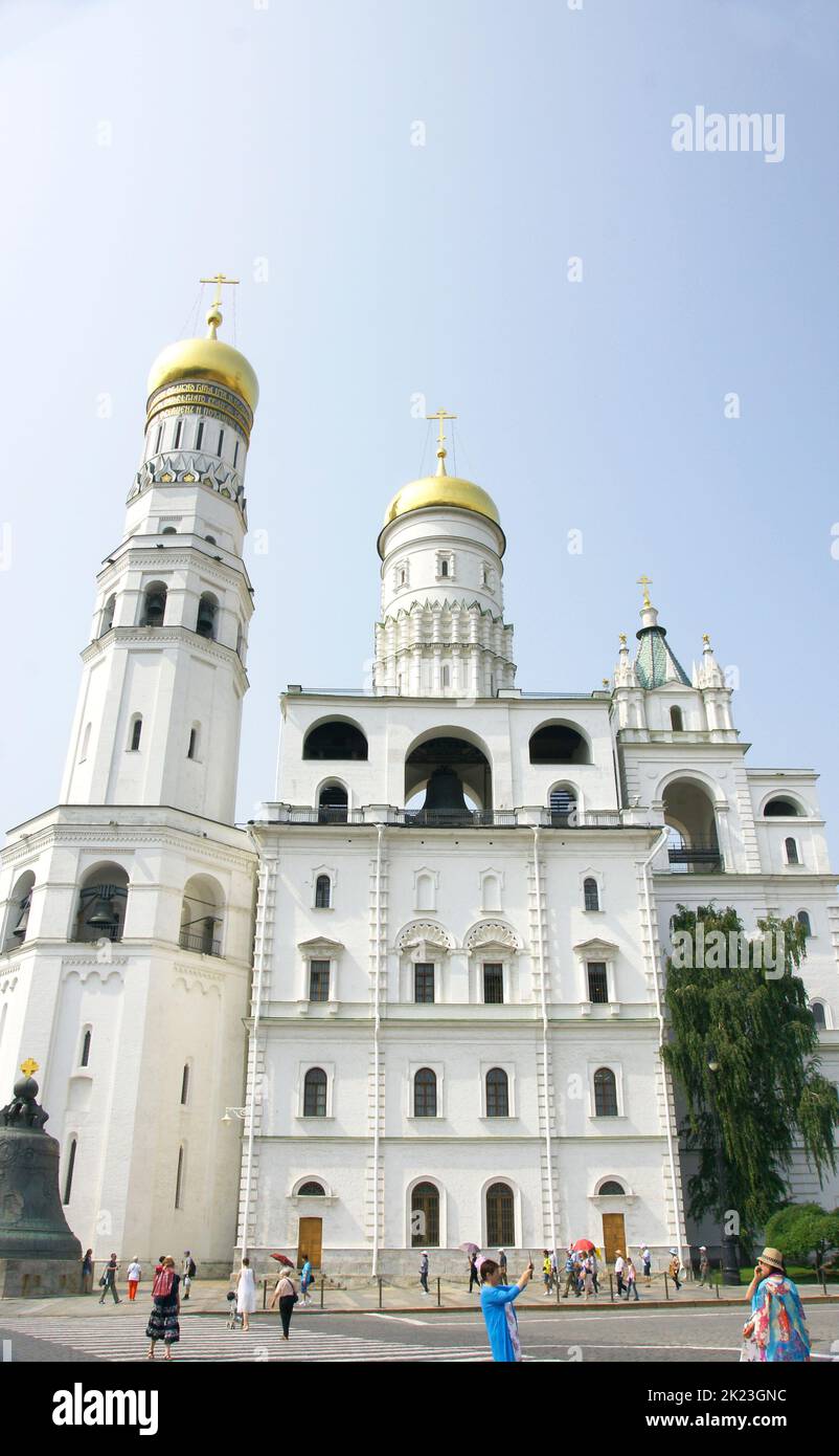Orthodox Church inside the Kremlin compound, Russian Federation, Russia ...