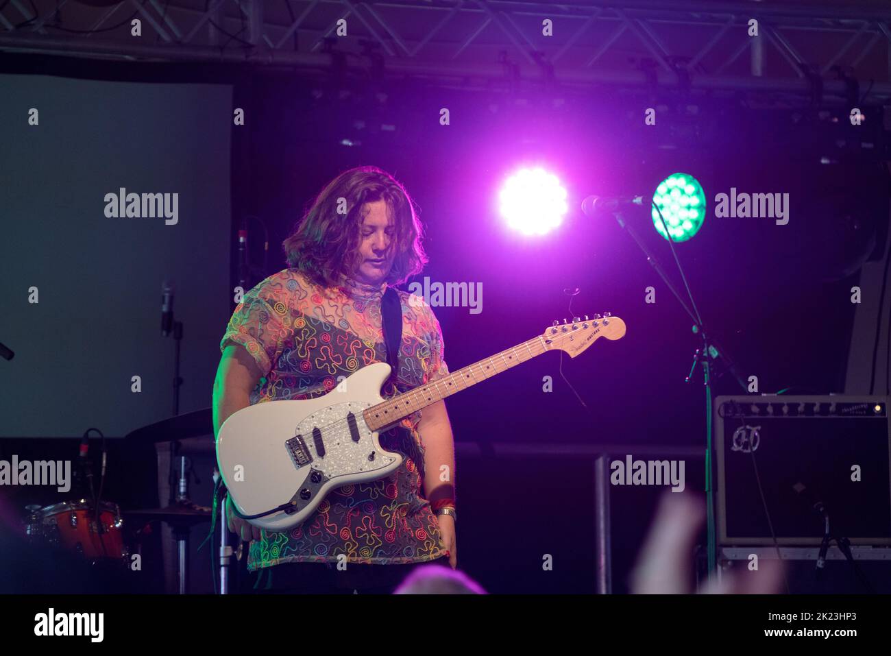 Nuala Honan plays the Chai Wallahs tent at the Green Man 2022 music ...