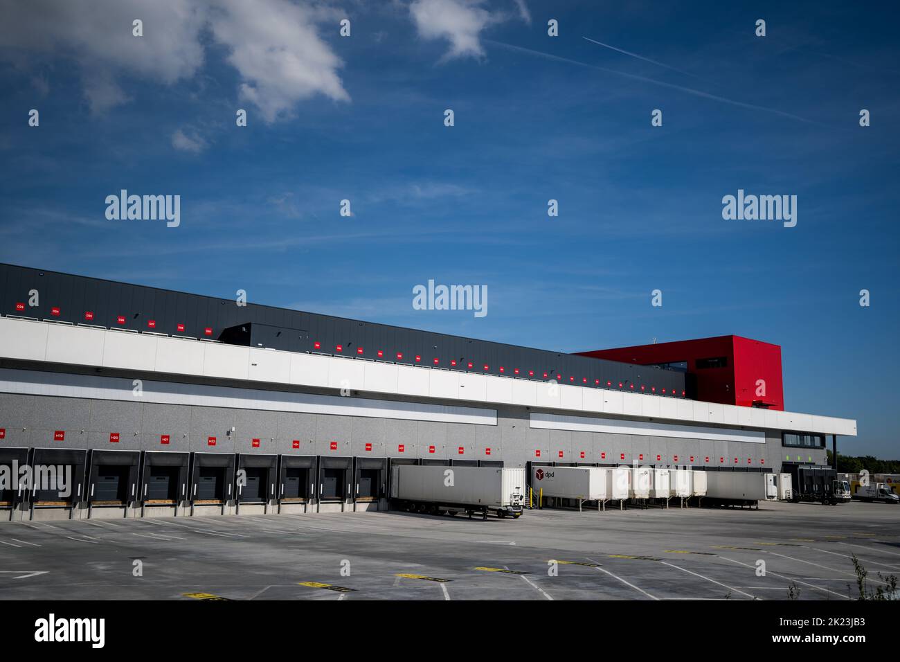 Illustration picture taken during the opening of the new hub of the ...