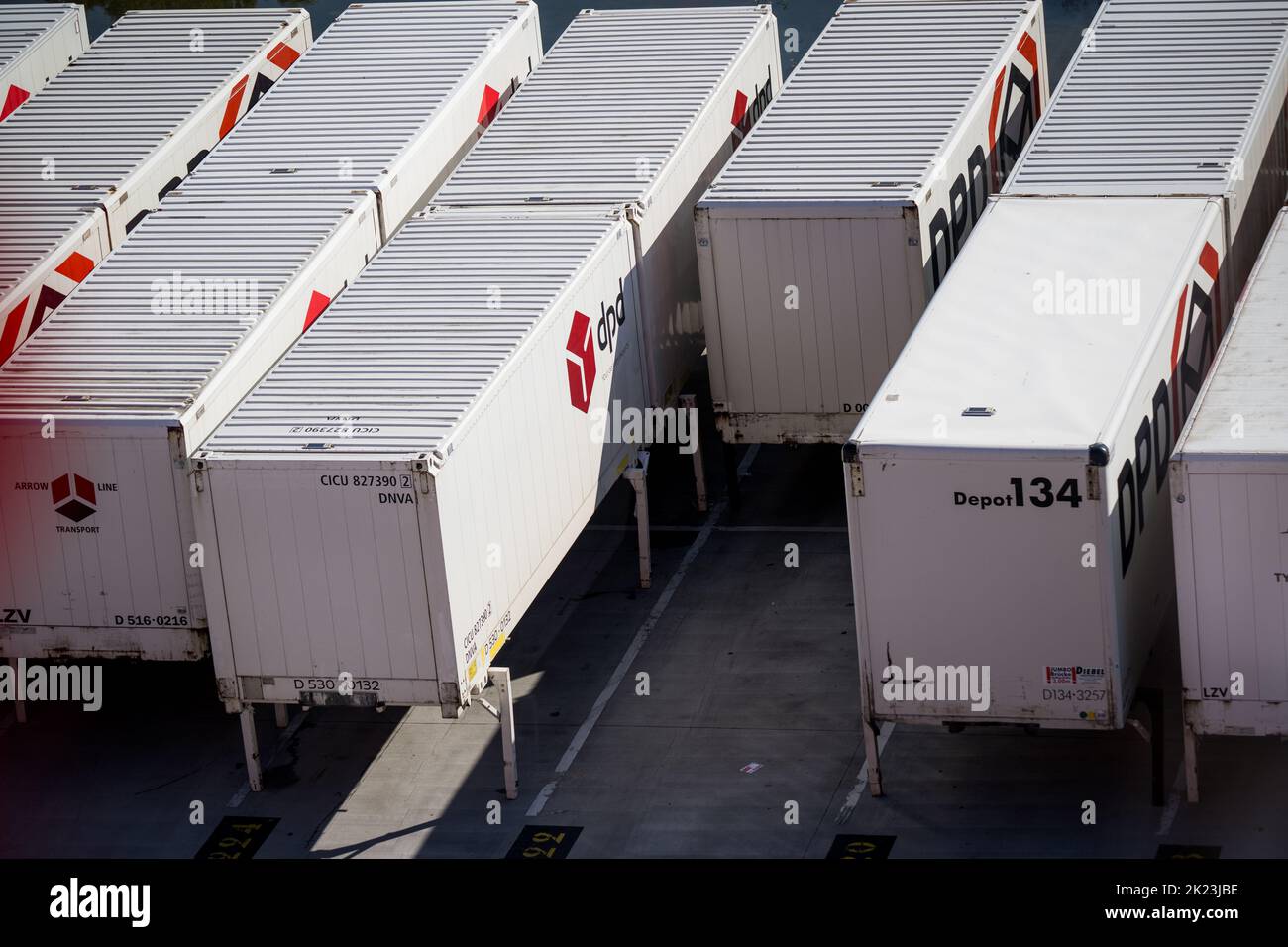 Illustration picture taken during the opening of the new hub of the ...