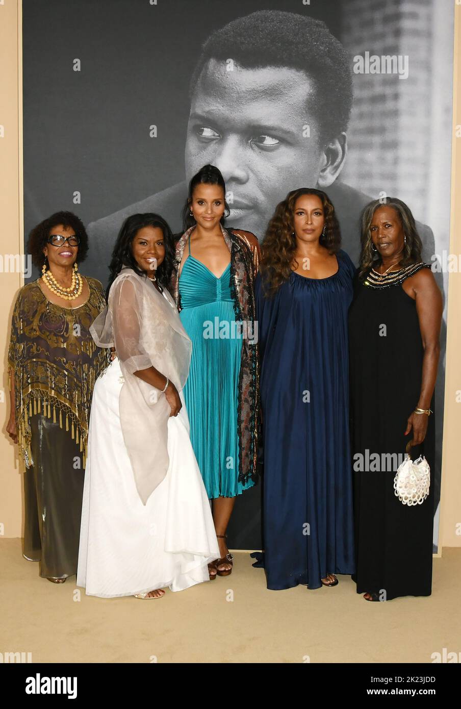 Los Angeles, Ca. 21st Sep, 2022. Sidney Poitier, Sherri Poitier ...