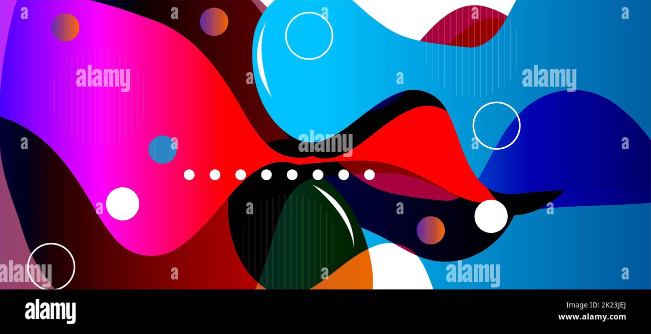 Abstract Dynamic Modern Fluid Mobile Screen Banners Sale Banner Background Template Design