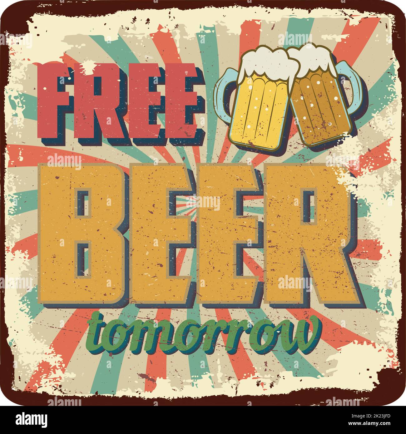 1950s beer label hi-res stock photography and images - Alamy