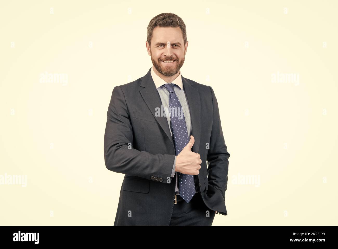 Achieving customer satisfaction for business success. Happy manager ...