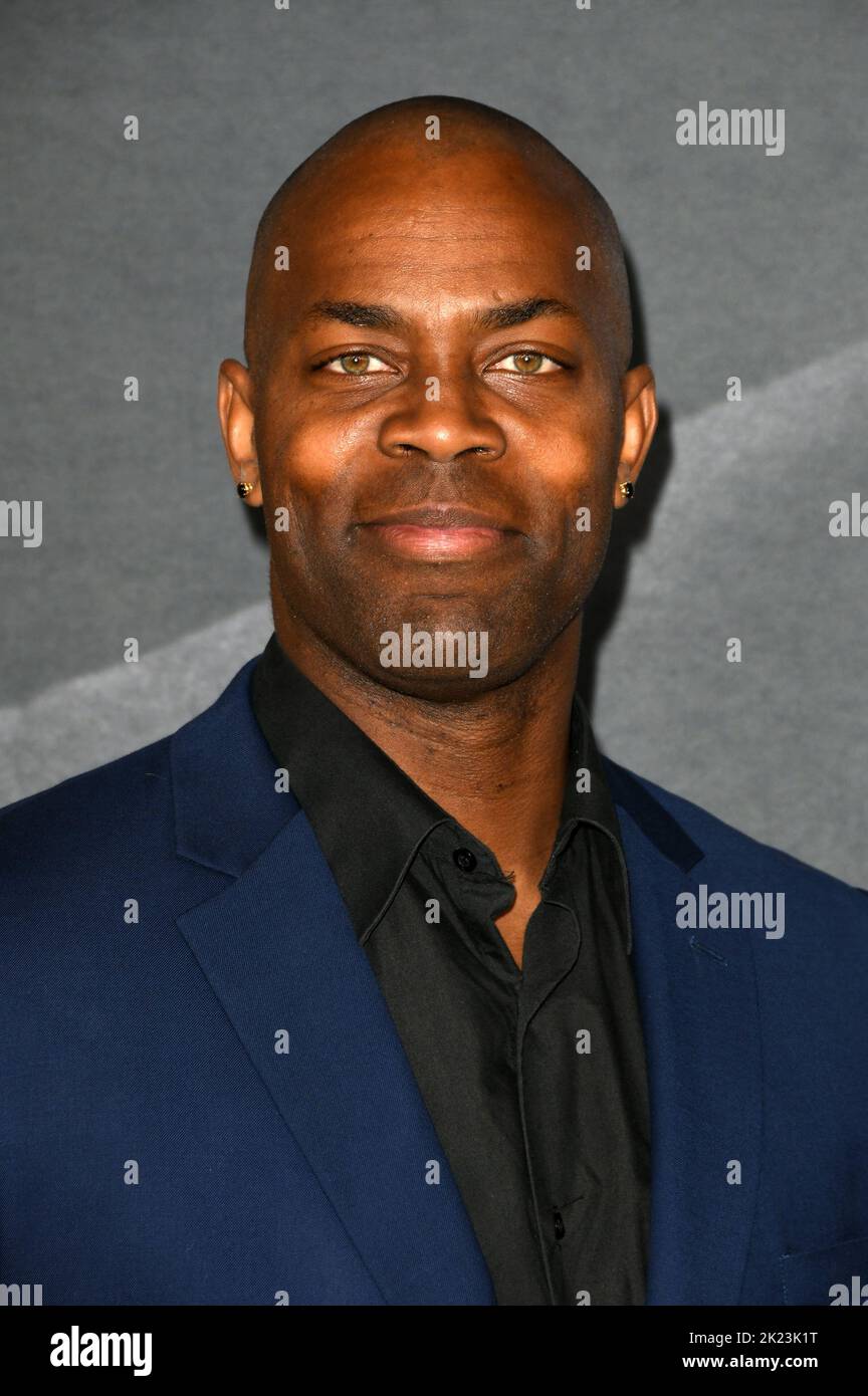 Los Angeles, Ca. 21st Sep, 2022. Damion Poitier, at The Premiere Of ...