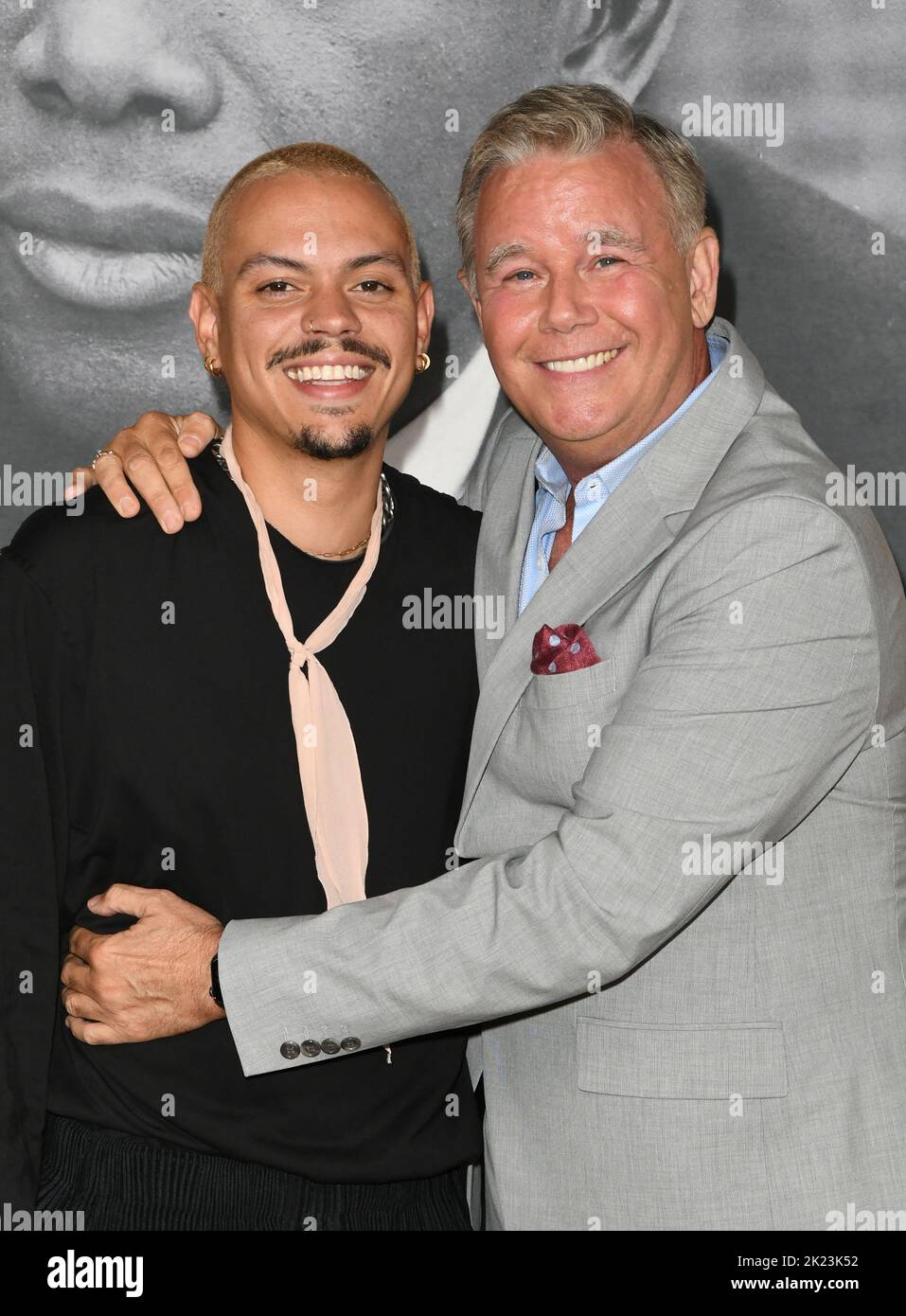 Los Angeles, Ca. 21st Sep, 2022. Evan Ross, Spencer Garrett, at The ...