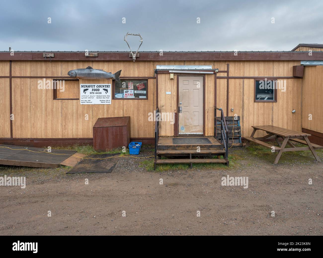 Iqaluit, Nunavut, Canada – September 02, 2022: Exterior of the Country ...