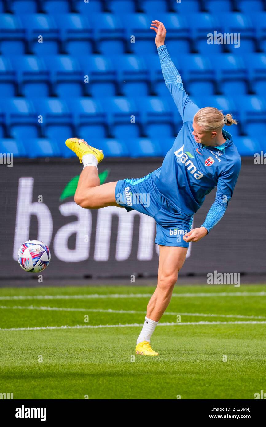 Erling haaland training hi-res stock photography and images - Alamy