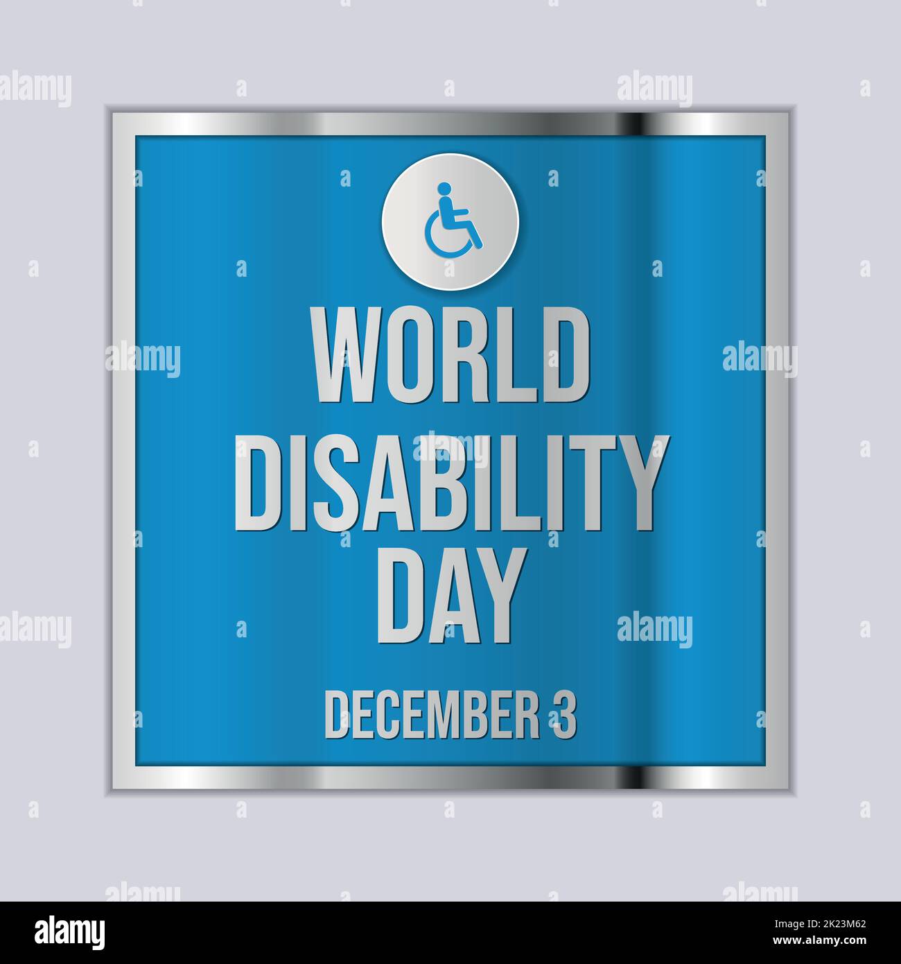 INTERNATIONAL DAY OF PERSON WITH DISABILITIES. december 3 Stock Vector ...