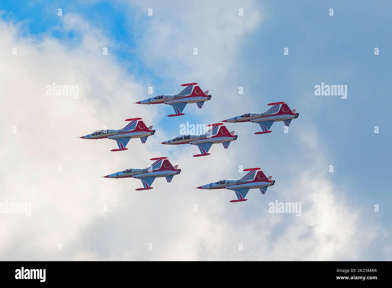 Turkish Stars in flight Stock Photo - Alamy
