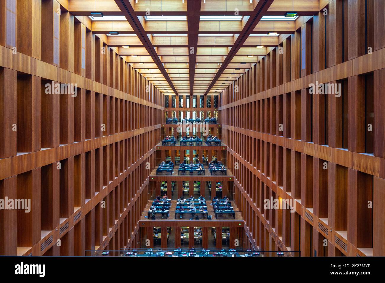 Jacob and Wilhelm Grimm Zentrum berlin Stock Photo - Alamy