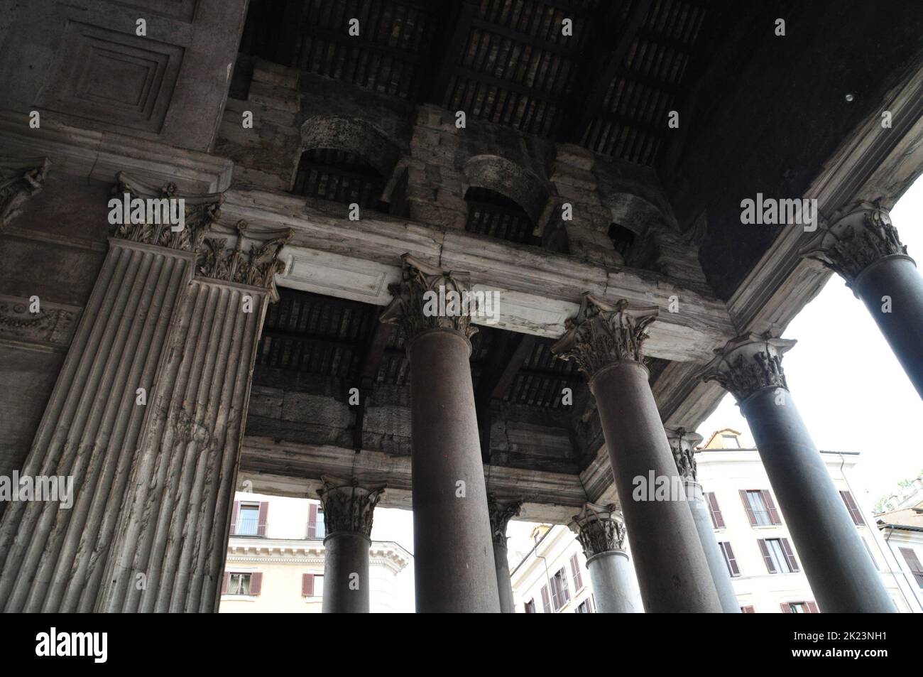 The former Roman temple Pantheon in Rome, Italy Stock Photo - Alamy