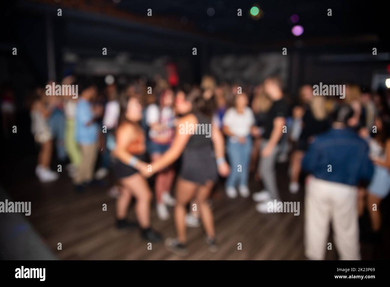 Blur image of a dance party at a club, background image. Party with ...