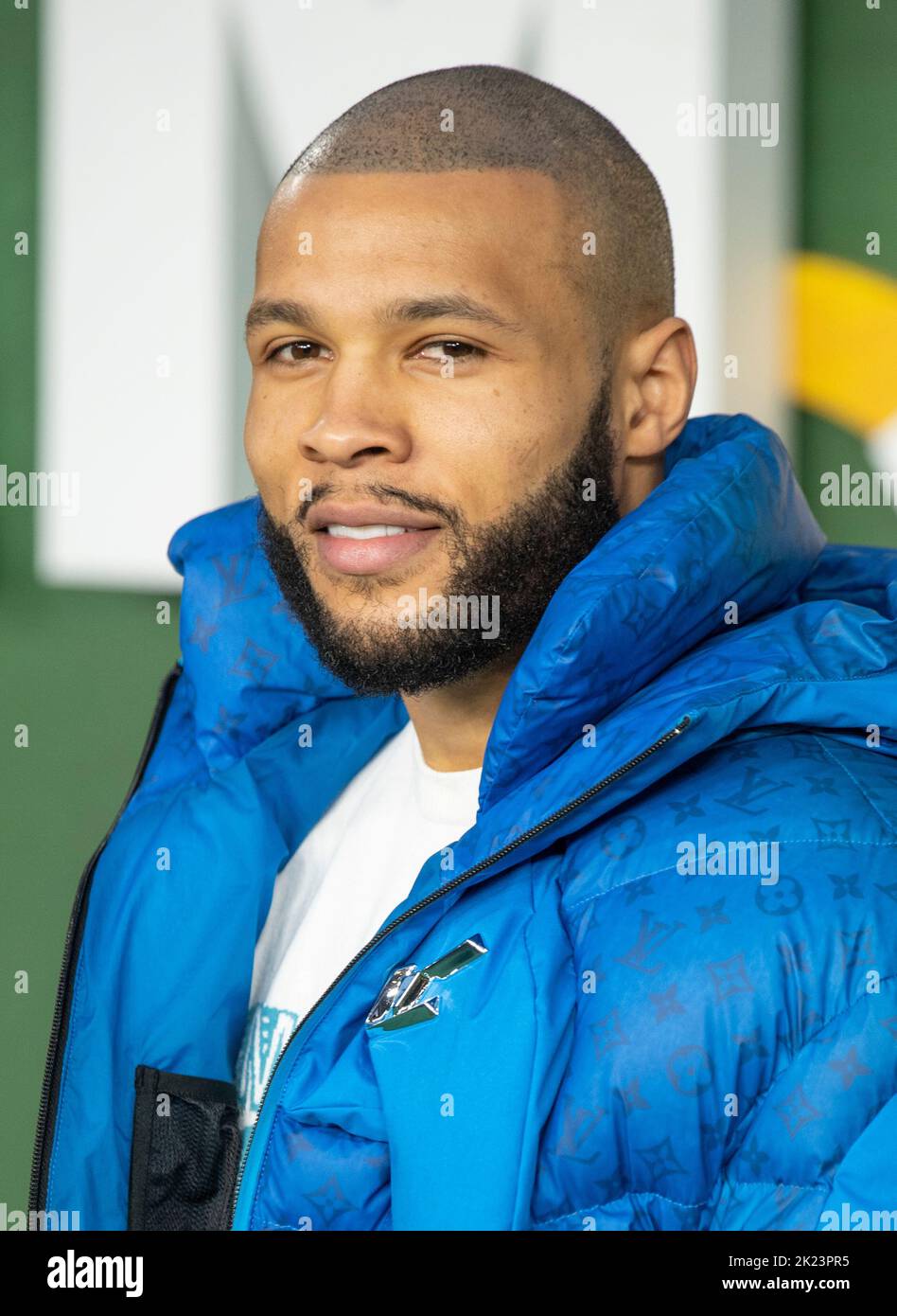 Chris Eubank Jr attends the "Amsterdam" European Premiere at Odeon Luxe ...
