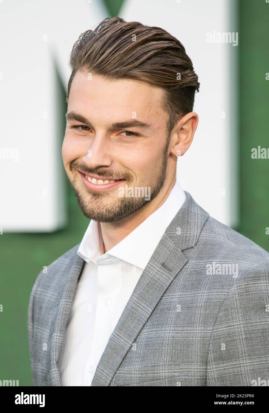 Andrew Le Page attends the "Amsterdam" European Premiere at Odeon Luxe ...