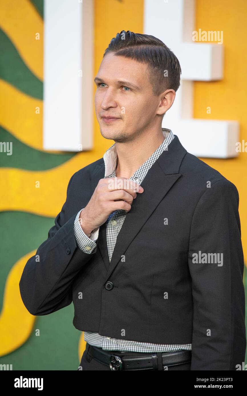 Chris Kowalski attends the "Amsterdam" European Premiere at Odeon Luxe Leicester Square on ...