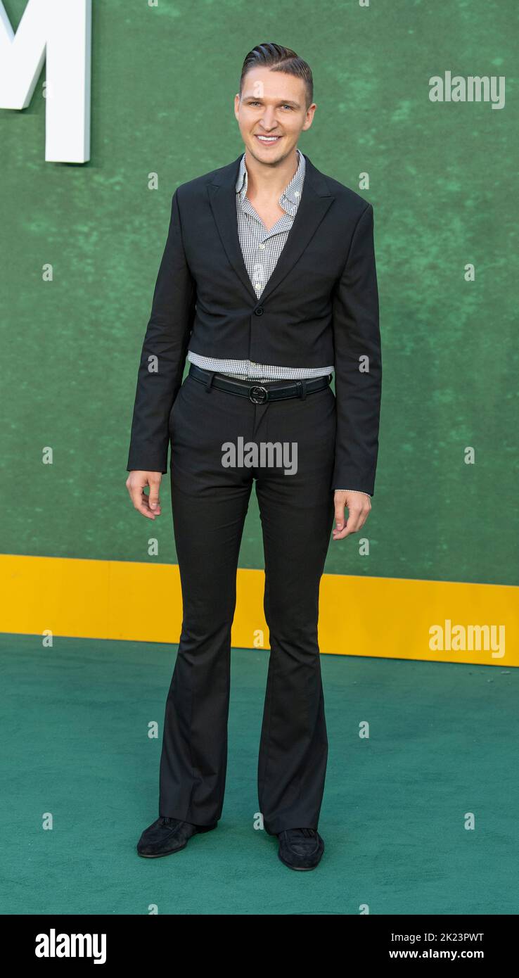Chris Kowalski attends the "Amsterdam" European Premiere at Odeon Luxe ...