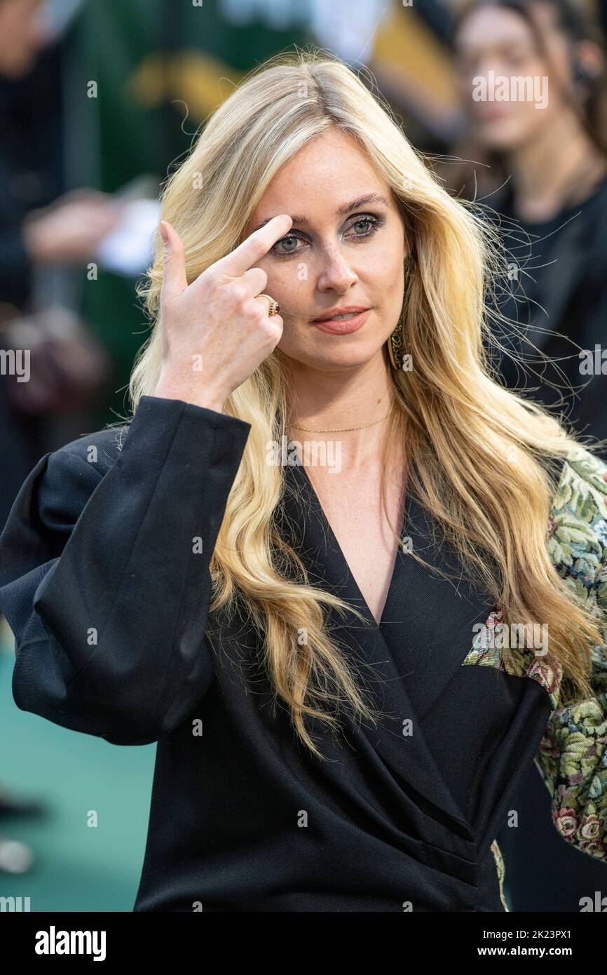 Diana Vickers attends the "Amsterdam" European Premiere at Odeon Luxe ...
