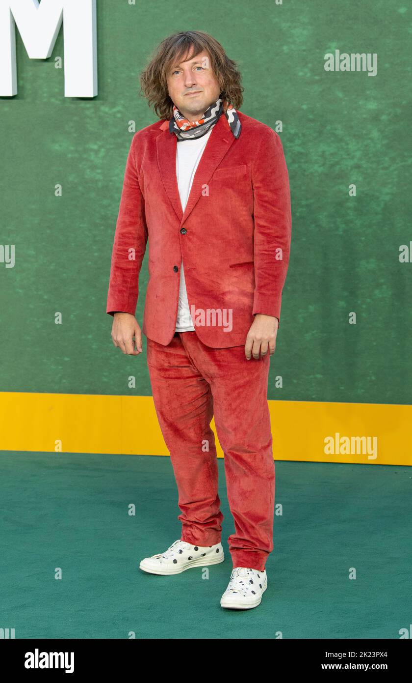 Daniel Pendleton attends the "Amsterdam" European Premiere at Odeon ...