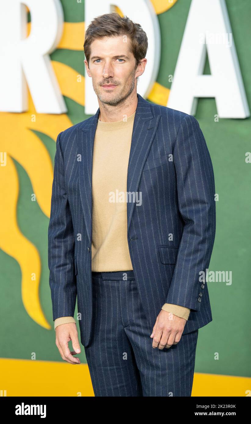 Gwilym Lee Attends The Amsterdam European Premiere At Odeon Luxe Leicester Square On September