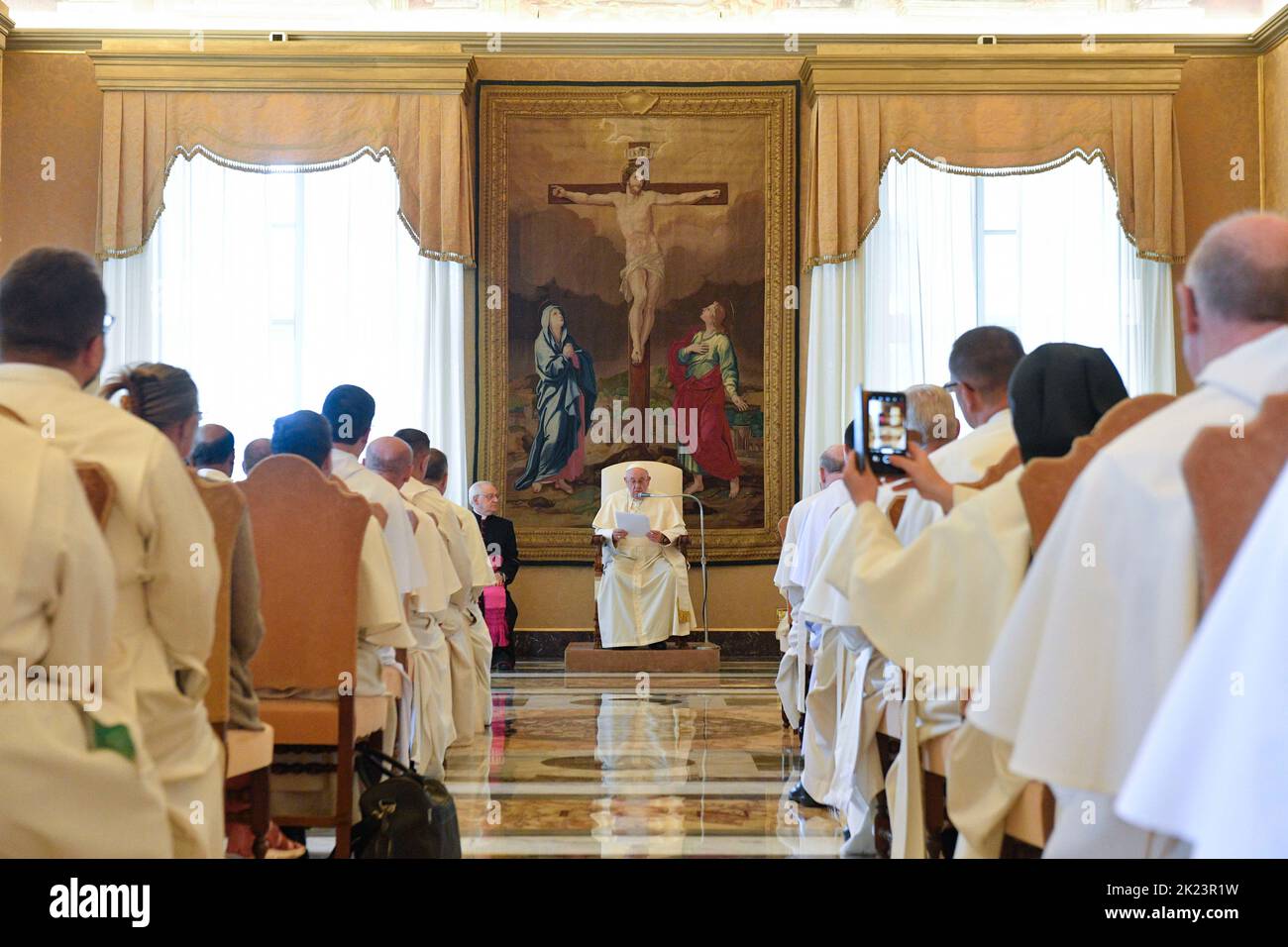 Vatican, Vatican. 22nd Sep, 2022. Italy, Rome, Vatican, 22/09/22 Pope ...