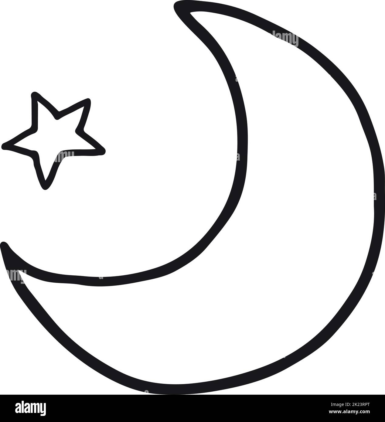 Hand crescent moon hi-res stock photography and images - Alamy