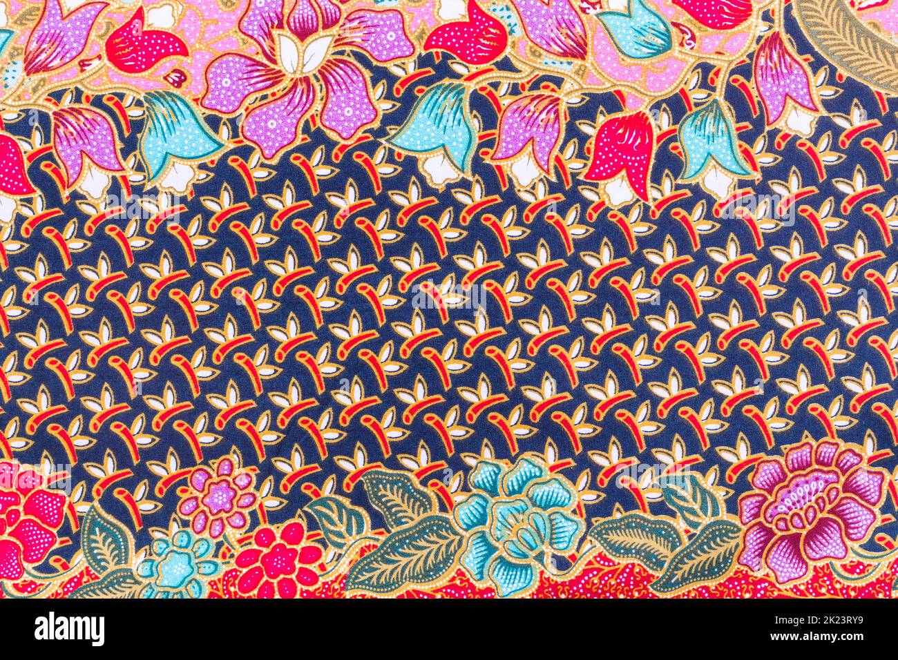 Batik sarong pattern background in Thailand, traditional batik sarong ...