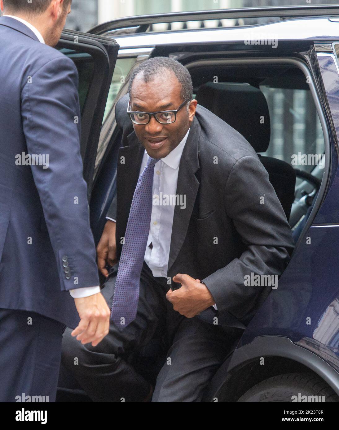 London, England, UK. 22nd Sep, 2022. Chancellor of the Exchequer KWASI ...