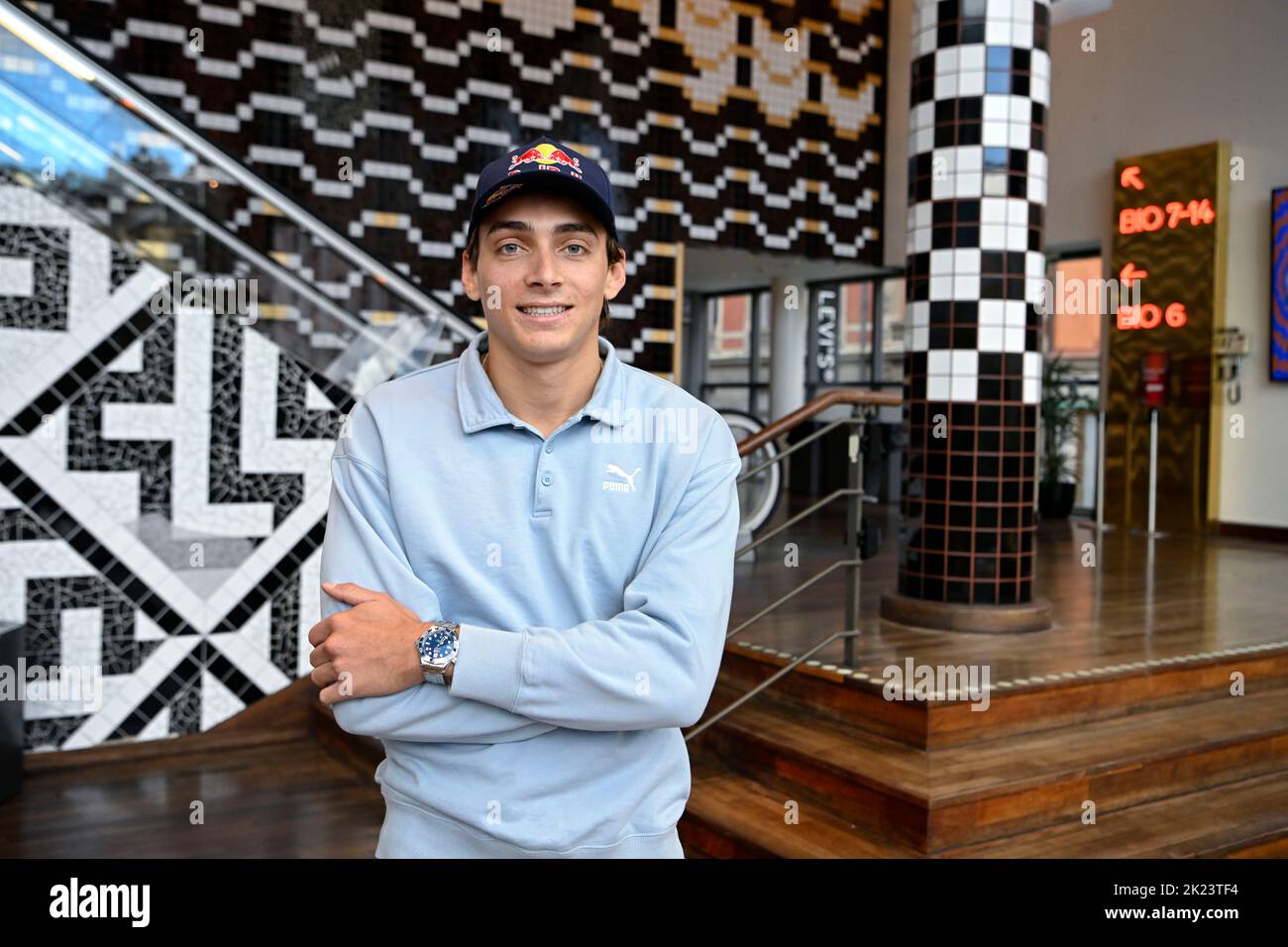 STOCKHOLM 20220922 Armand Duplantis, American-born Swedish pole vaulter ...