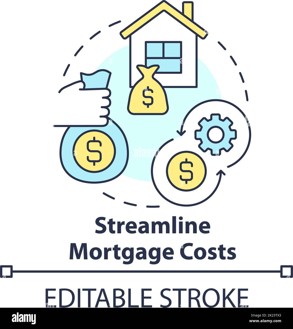 Streamline the customer Stock Vector Images - Alamy