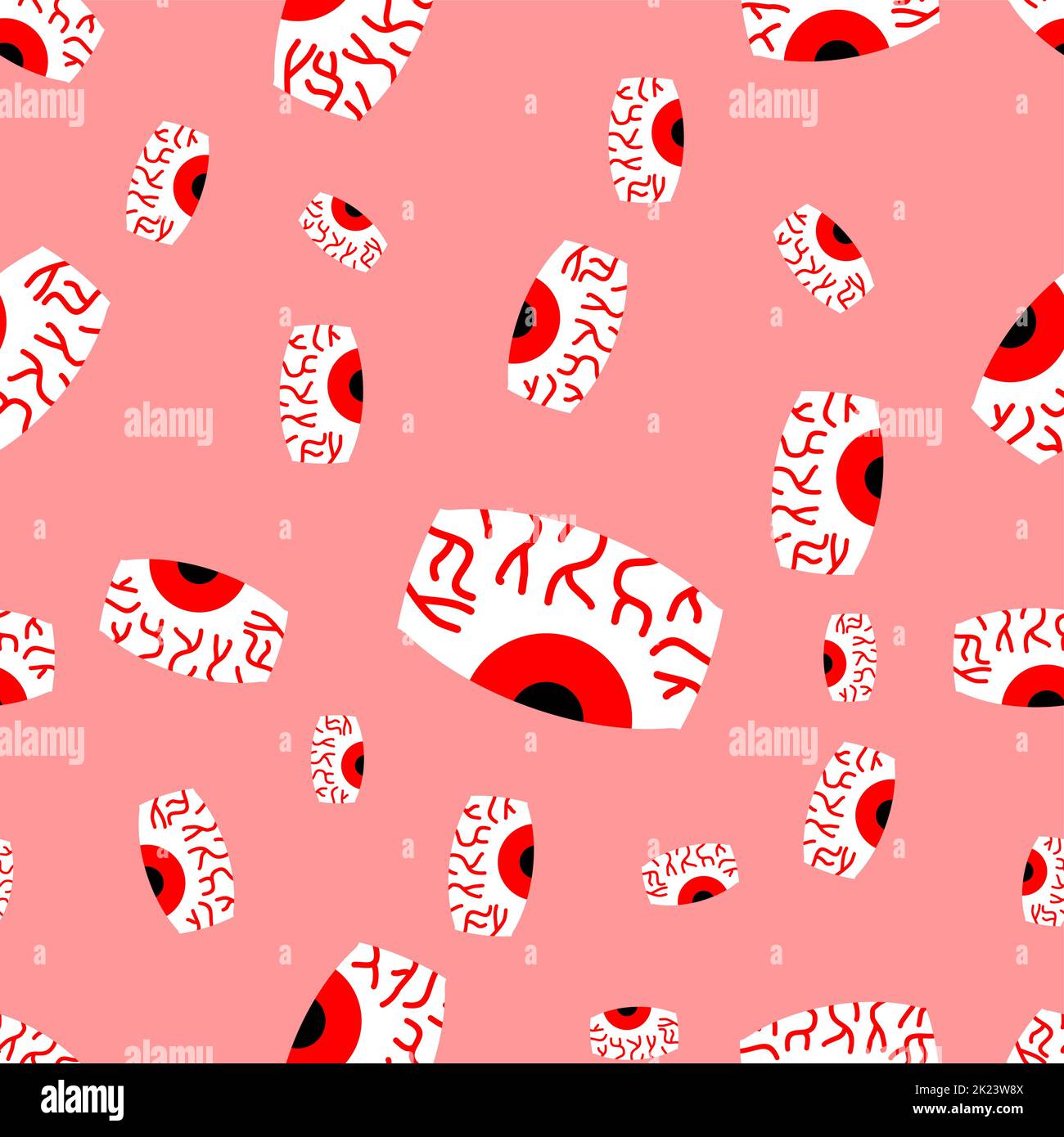 Rasta eyes pattern seamless. trippy eye. addict with red eyes ...