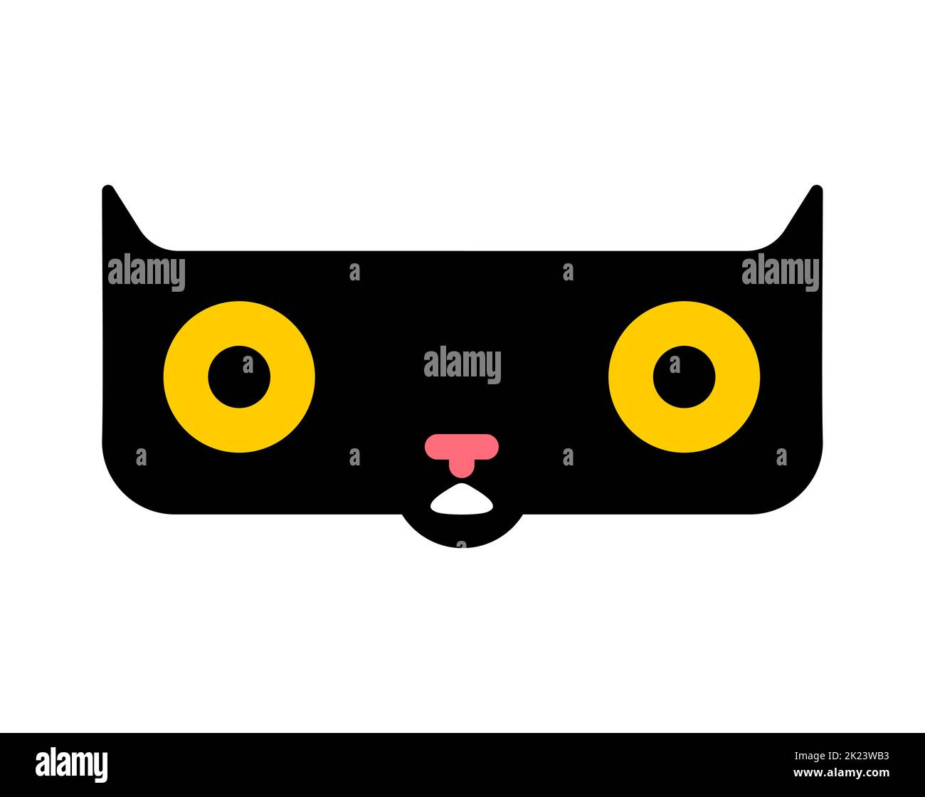 Muzzle cute fluffy tabby cat Cut Out Stock Images & Pictures - Alamy