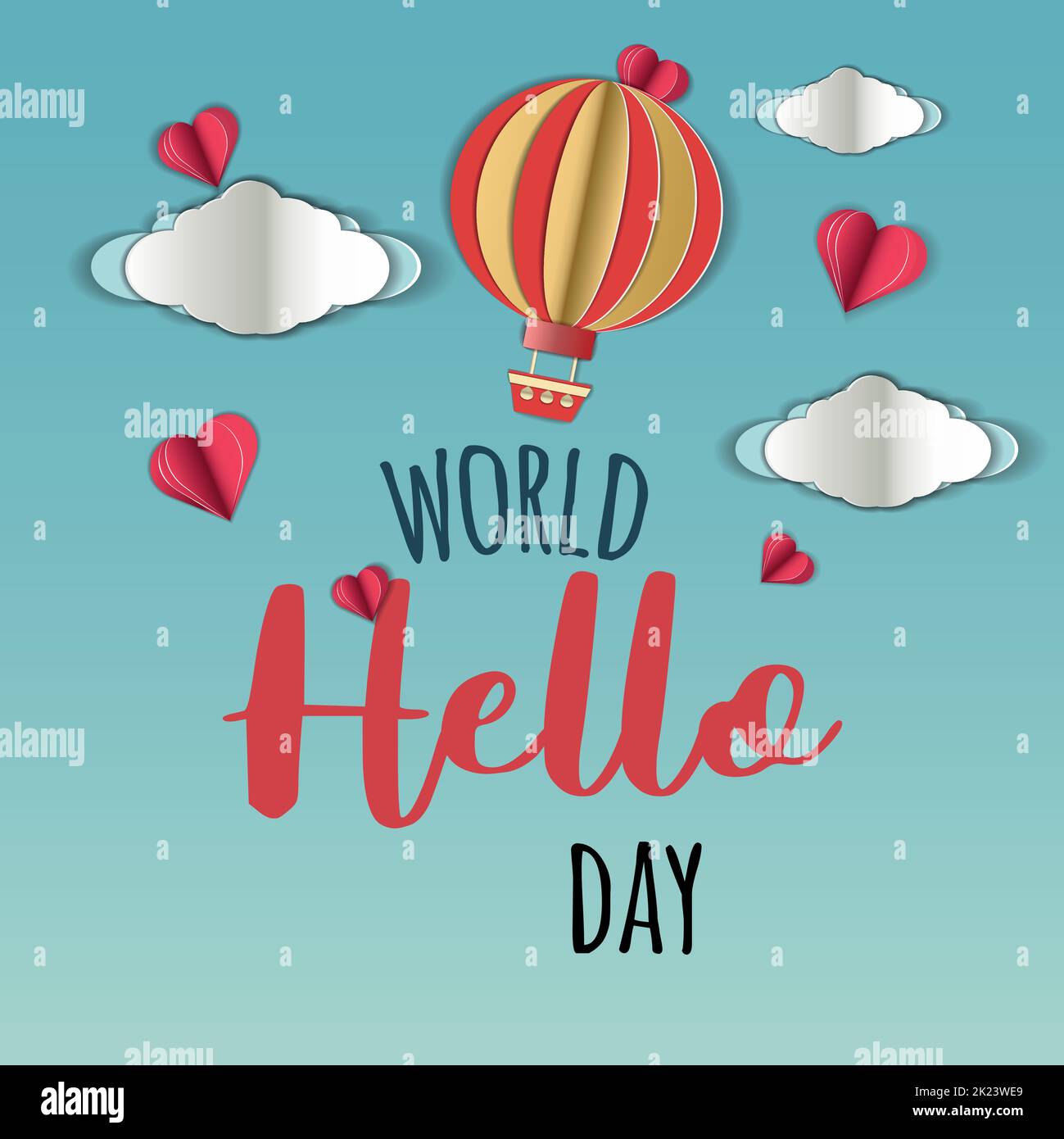 Hallo world Stock Vector Images - Alamy