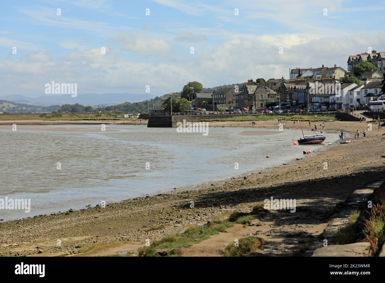 Arnside the River Kent Estuary Arnside Cumbria England Stock Photo - Alamy