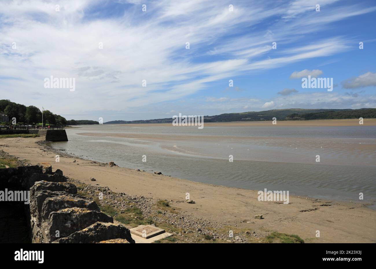 Arnside the River Kent Estuary Arnside Cumbria England Stock Photo - Alamy